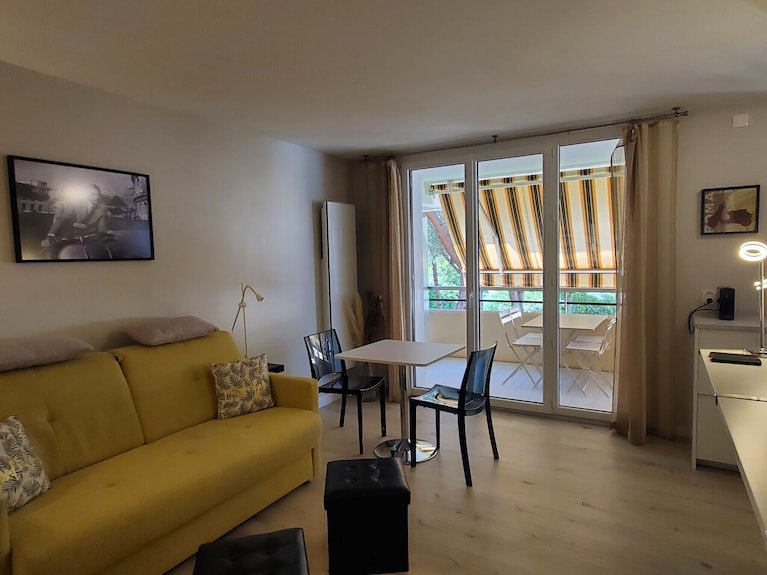 Frejus Plage La Miougrano Studio 25m2 Piscina 300m Dalle Spiagge Balcone Sul Giardino 2 Persone - Fréjus