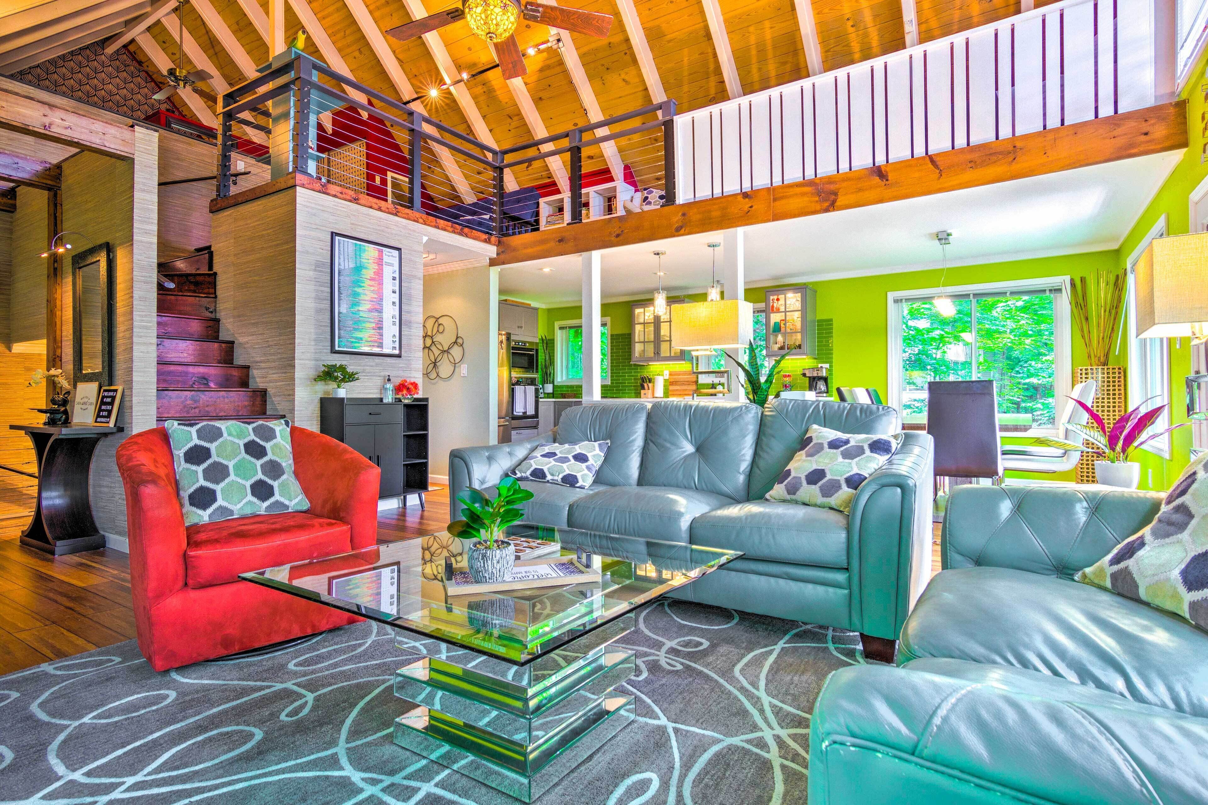 Mtn-view Gem In Lake Lure W/ Game Room & Fire Pit - Lake Lure, NC