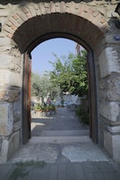Entrada do alojamento