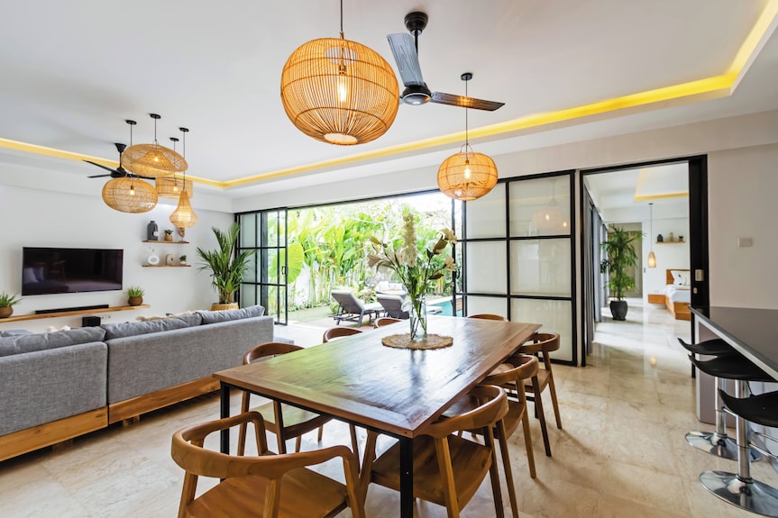 Nelayan Garden Villa Exquisite 3 Bedroom Canggu 600 Meter From Beach - 庫塔