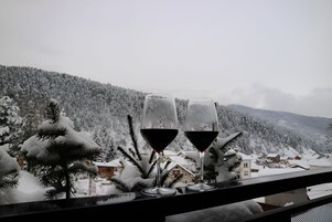 Vista para a montanha