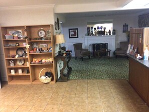 Sala de estar do lobby