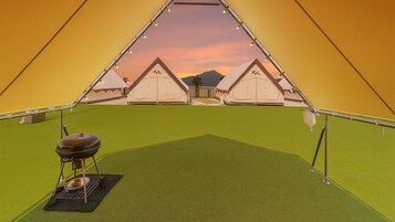 Quarto Básico, 1 quarto (BaliGlamping5(Jandi madang)) | 1 quarto, Wi-fi grátis 