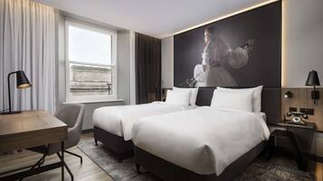 Quarto Superior (Lime St View) | 1 quarto, roupa hipoalergénica, cofre no quarto, secretária