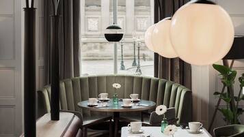 Pequeno-almoço tipo buffet diário (14.95 GBP por pessoa)