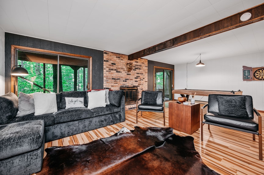 Sleep 12 @ Bellaire Chalet In Schuss Village @ Shanty Creek Resort & Deck - Torch Lake, MI