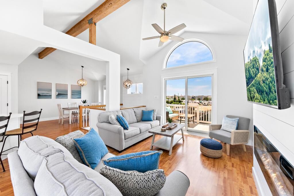 Holgate Lbi Direct Bayfront 3 Bedroom Townhome With Pool - Long Beach Island, NJ