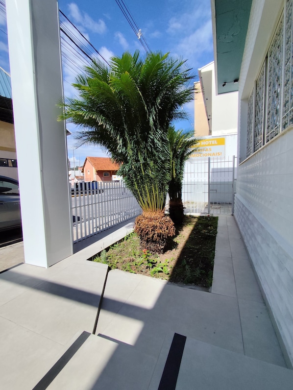 Fachada da propriedade