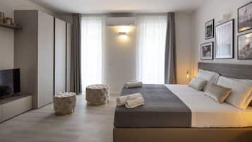 Apartamento Deluxe em Condomínio Fechado | 1 quarto, quartos insonorizados, Wi-fi grátis, roupa de cama fornecida