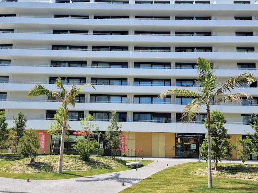 Fachada do alojamento