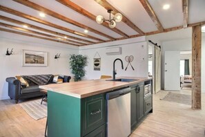 Apartamento Deluxe | Sala de estar