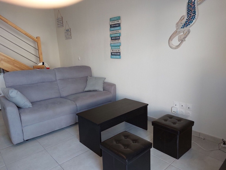 Joli Appartement Pour 5 Personnes Avec Climatisation, Piscine, Wifi, Tv, Terrasse Et Animaux Admis - Mimizan Plage
