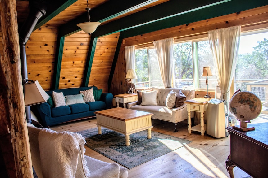 Spectacular A-frame, Epic Views! S'mores By The Firepit Under A Million Stars. - Wofford Heights