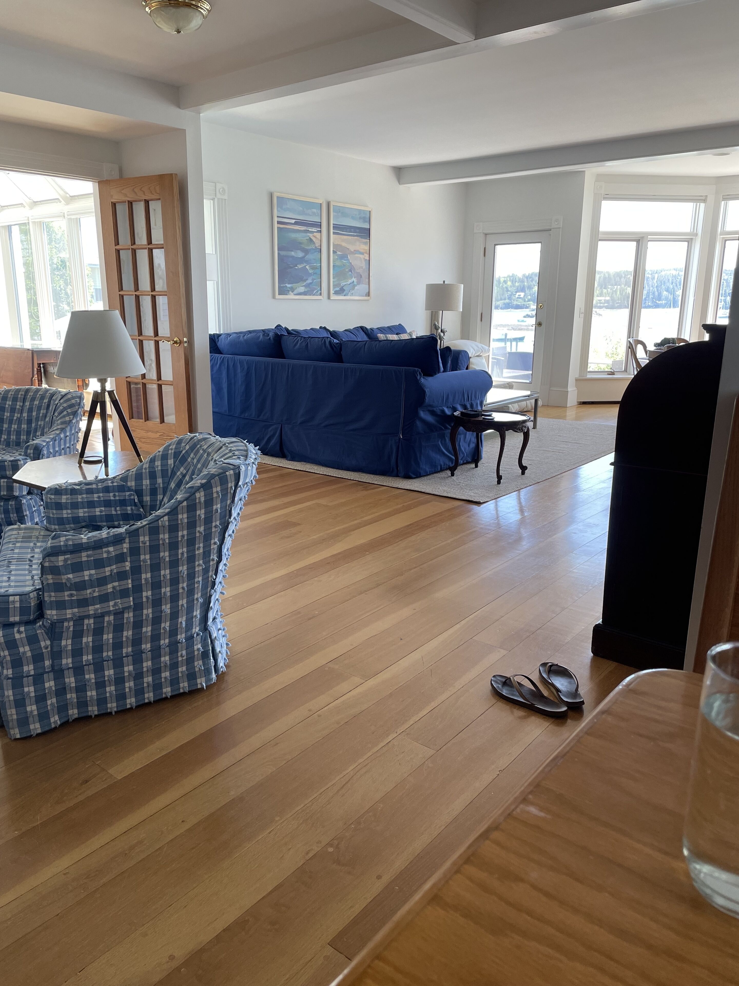 Historic Oceanfront Home With Private Dock And Boat House. Walkable To Town. - The Bluffs, Mt Desert