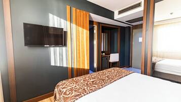 Roupa hipoalergénica, minibar grátis