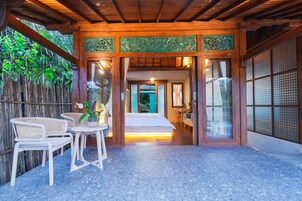 Villa, 1 quarto | Secretária, Wi-fi grátis, roupa de cama fornecida 