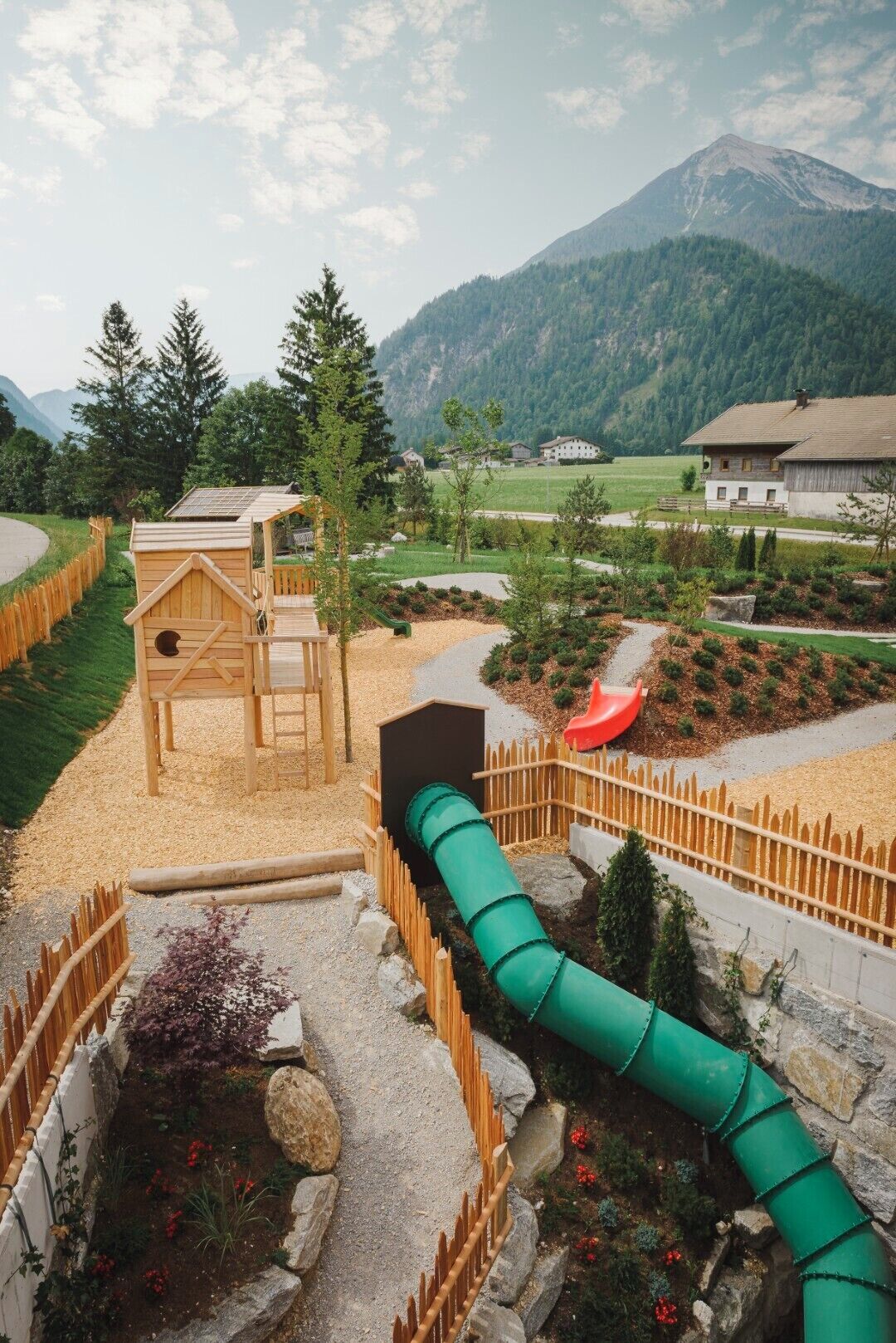 Área de recreio para crianças (ao ar livre)