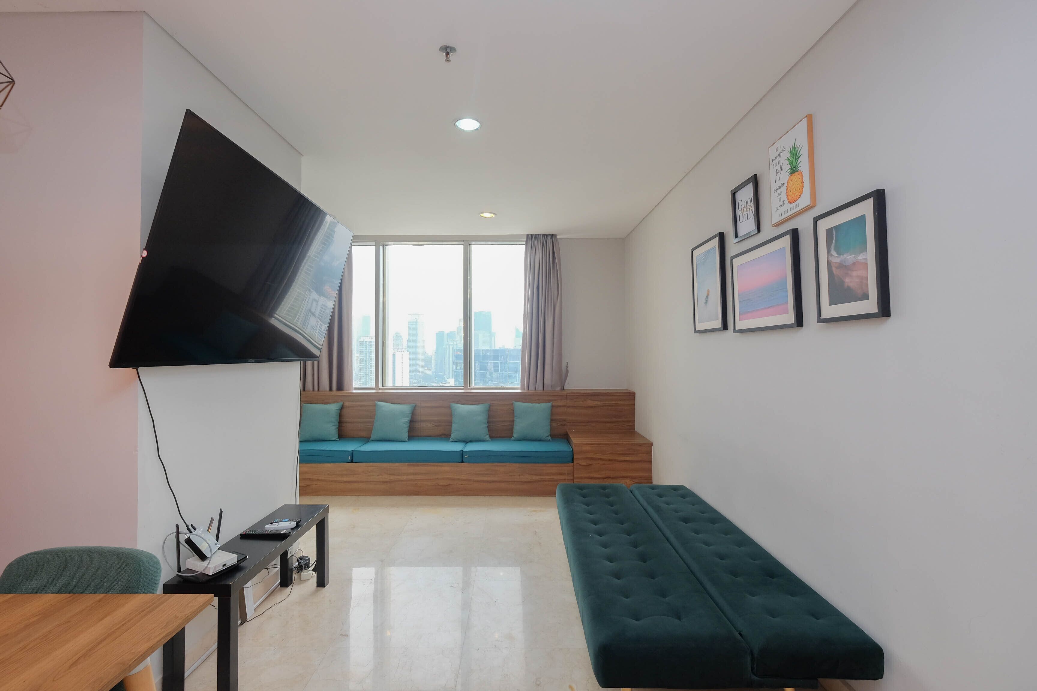 Apartamento, 1 quarto | Área de estar | TV