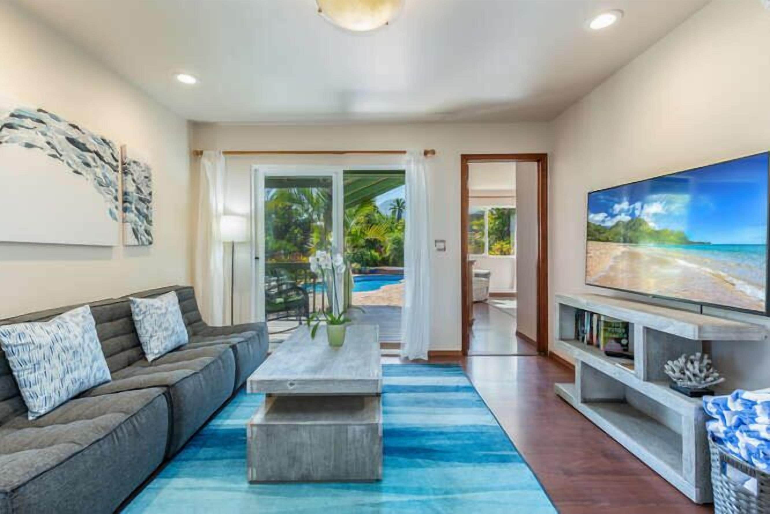 Hale Ohia: Secluded Home W/ Private Pool, Ocean & Mountain Views, Bbq - Princeville