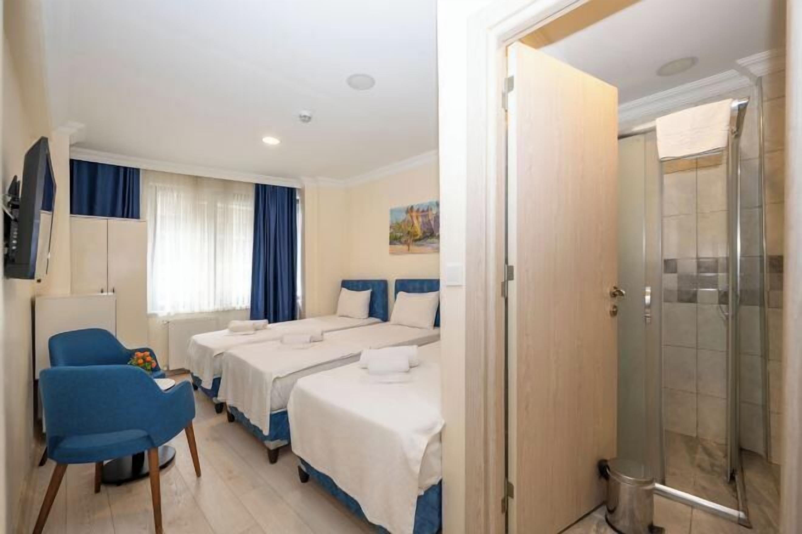 Minibar grátis, quartos insonorizados, Wi-fi grátis 