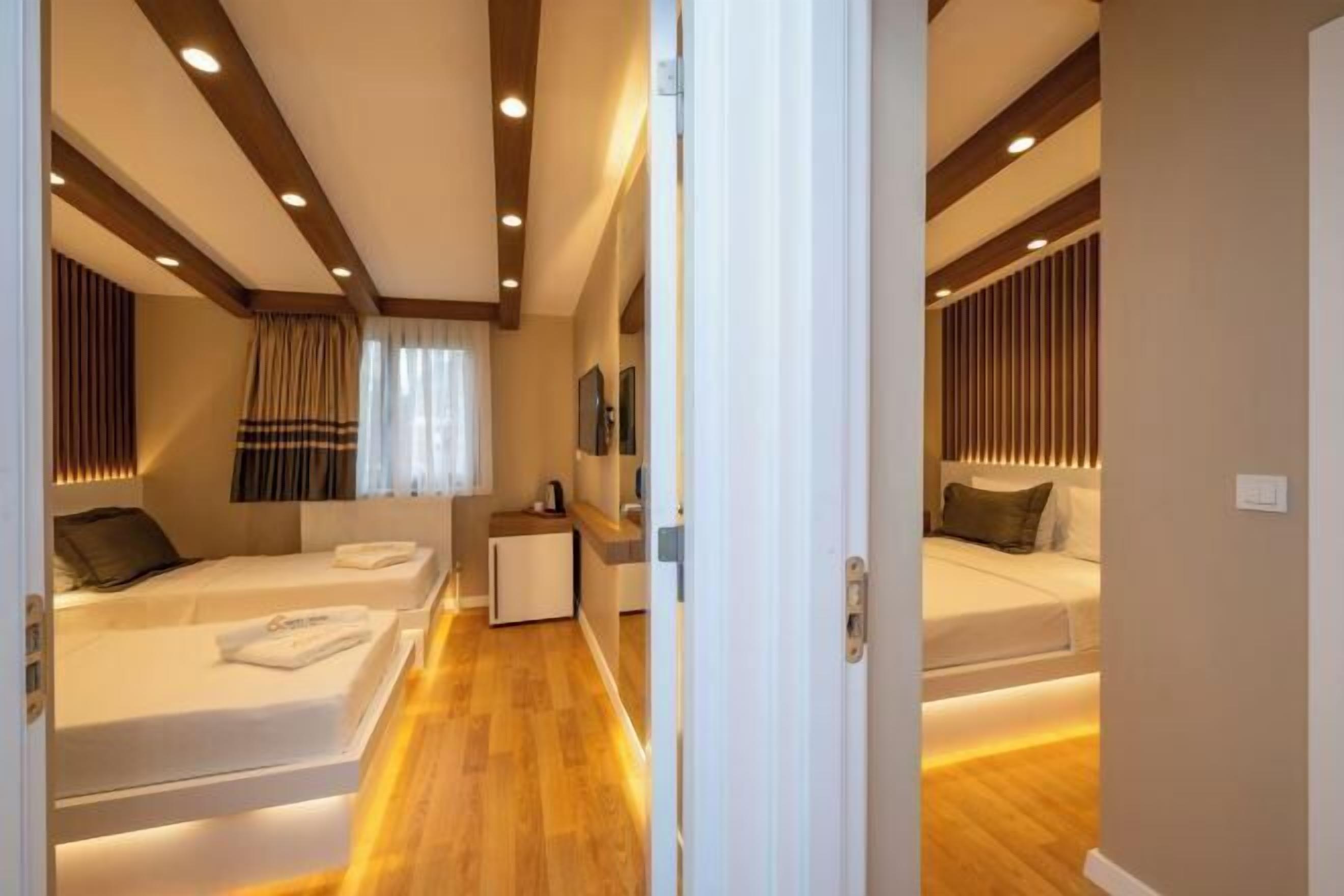 Minibar grátis, quartos insonorizados, Wi-fi grátis 