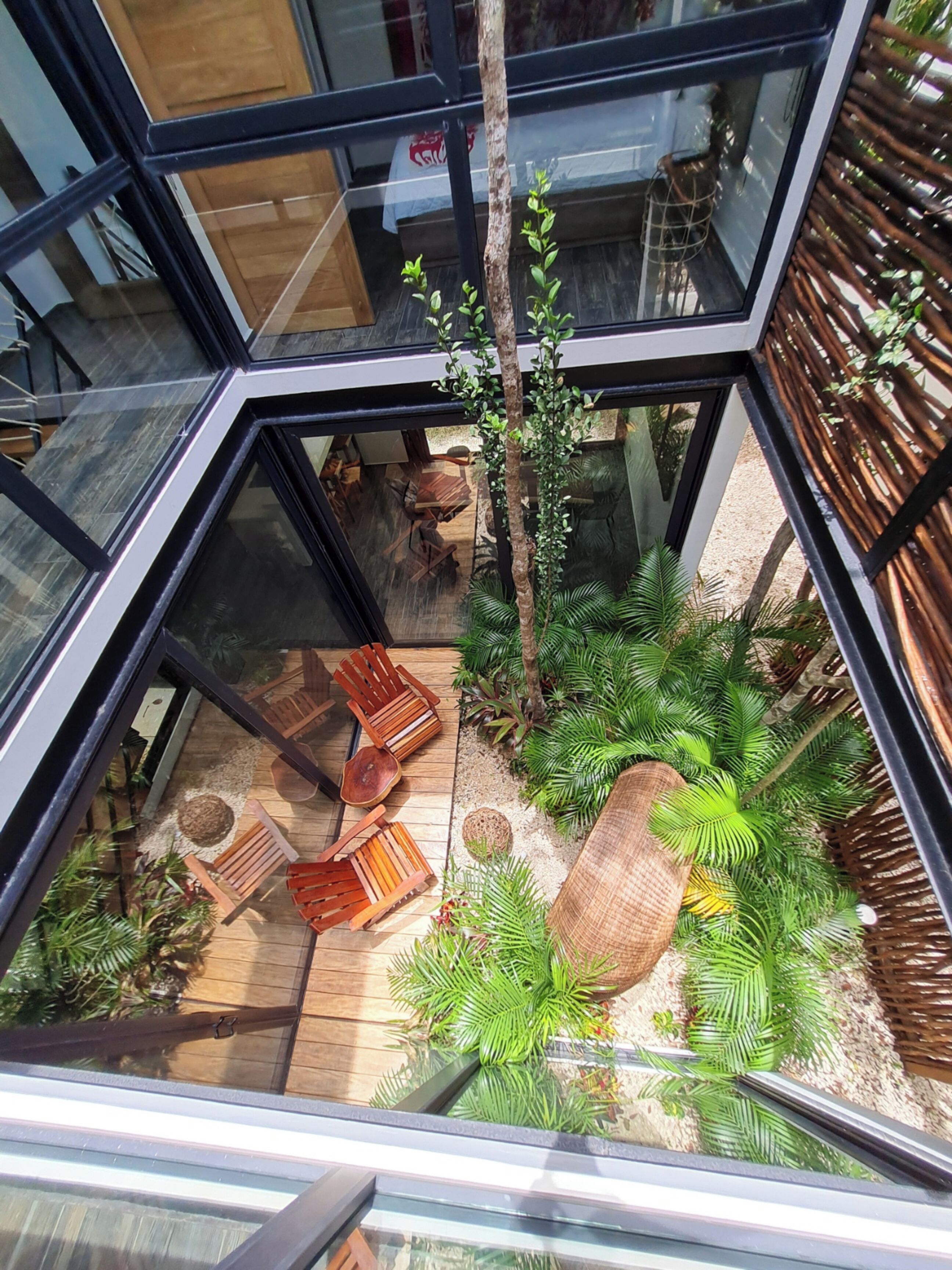 Detalhe da parte interna