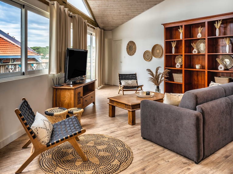 Mamita 3."appartement Rêves Salés"spacieux Et Lumineux T3 84m²+35m²terrasse - Lacanau Océan