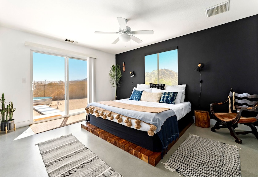 Amazing Mountain View Dip Pool Hottub 8 Min To Entrance Pets - Joshua Tree National Park