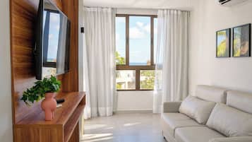 Apartamento Familiar, 3 quartos | Vista do quarto