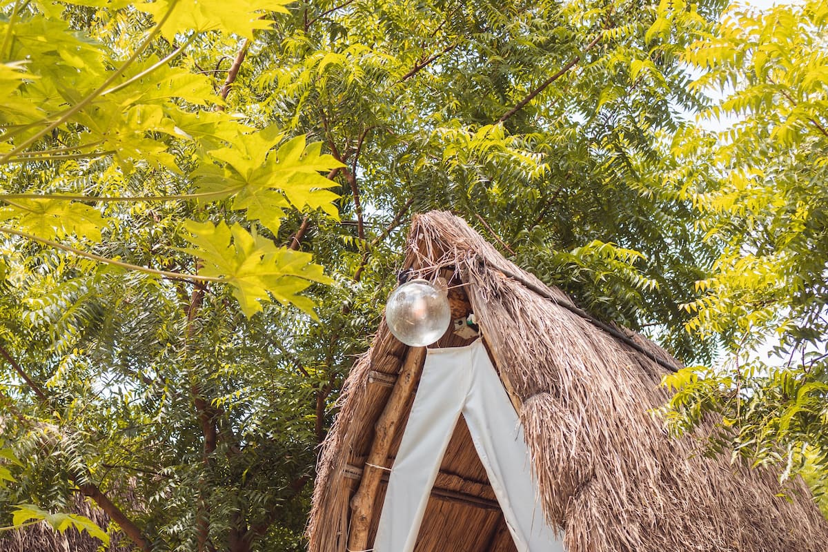 Teepee | 1 quarto, roupa de cama