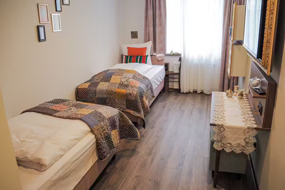 Quarto (ALMA's Zweier Zimmer) | Roupa hipoalergénica, quartos insonorizados, Wi-fi grátis 