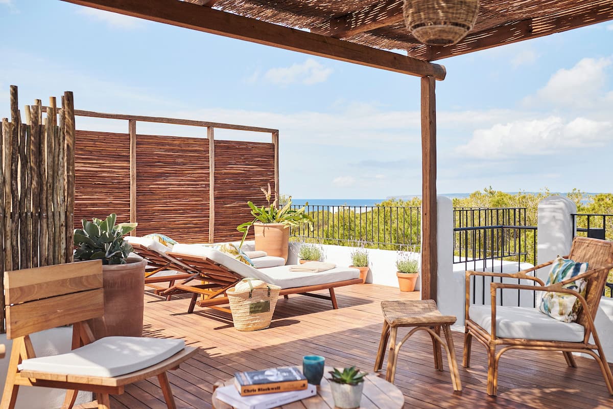 Suíte (Rooftop) | Terraço/pátio