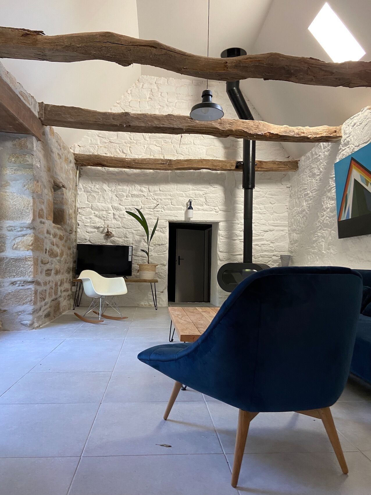 Glas Penty-cottage-design-ensuite Mit Dusche-gartenblick - Douarnenez