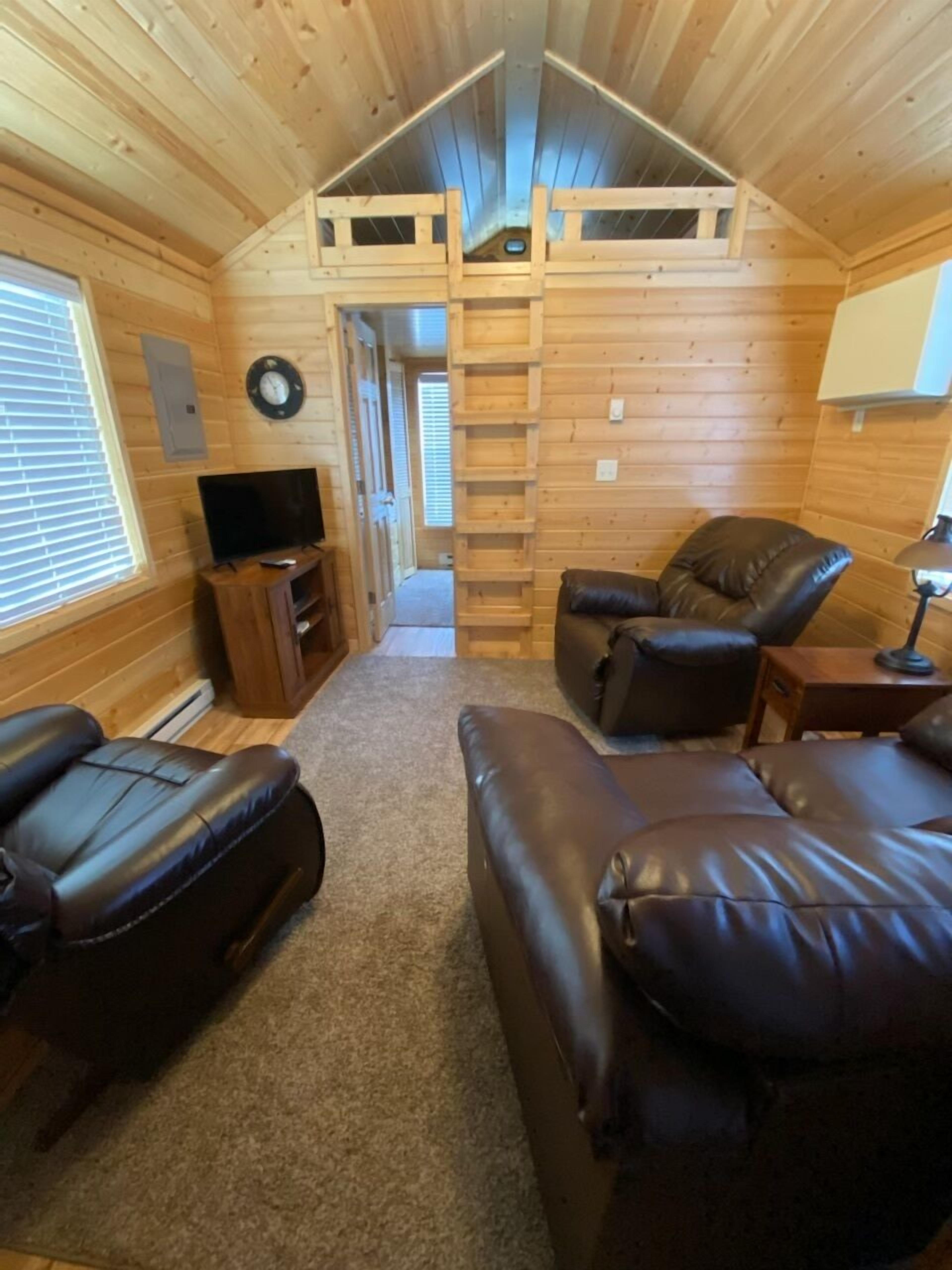 Log Cabin By Nd Badlands - North Dakota