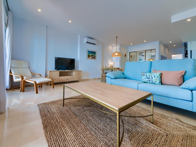 Holidays2fuengirola Duplex With Stunning Sea View, Terraces,1st Line Beside Port - Fuengirola