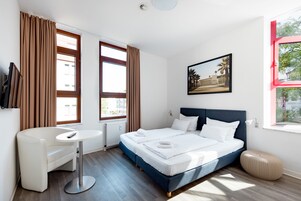 Quarto Duplo ou Twin | Roupa hipoalergénica, Wi-fi grátis, roupa de cama fornecida 