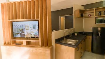 Quarto Executivo, 1 cama de casal (Mazatlan) | Wi-fi grátis, roupa de cama fornecida