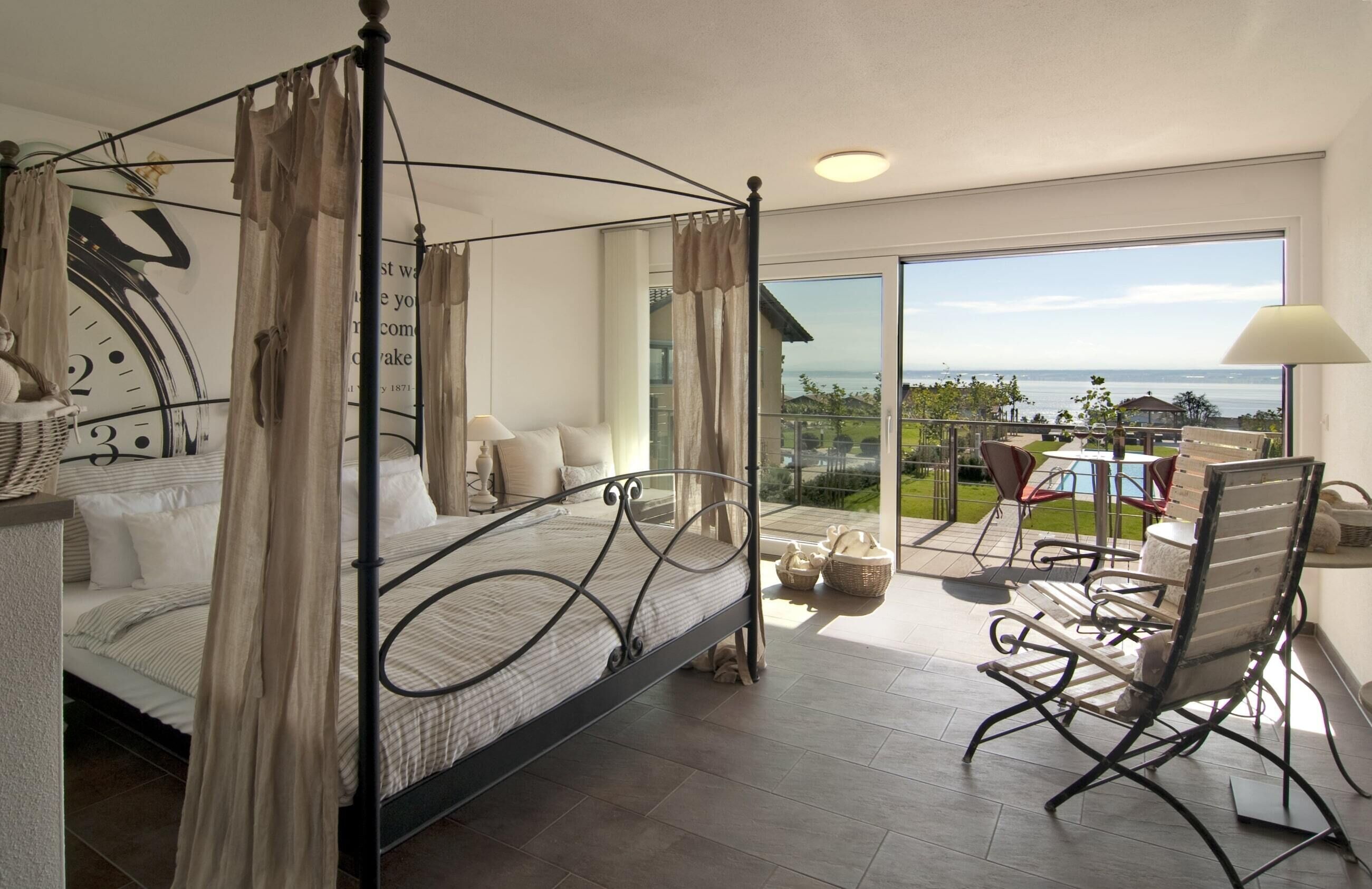 Doppelzimmer Superior Mit Seeblick, 32qm, Mit Dusche/wc Und Eigener Terrasse Oder Balkon, Max. 2 Personen - Markdorf