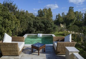 Quarto júnior, no jardim | Terraço/pátio