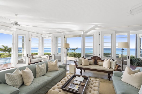 Santosha Estate In Long Bay By Personal Villas - Winding Oceanfront Pool - Anguilla