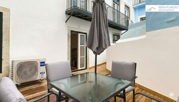 Apartamento Clássico | Terraço/pátio interior