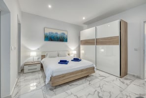 Apartamento (1 Bedroom) | 1 quarto, roupa de cama