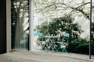 Quarto casal empresarial | Terraço/pátio