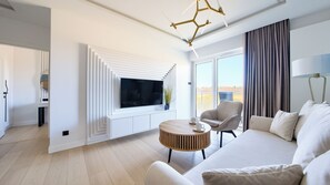 Apartamento (207D) | Sala de estar | TV de ecrã plano