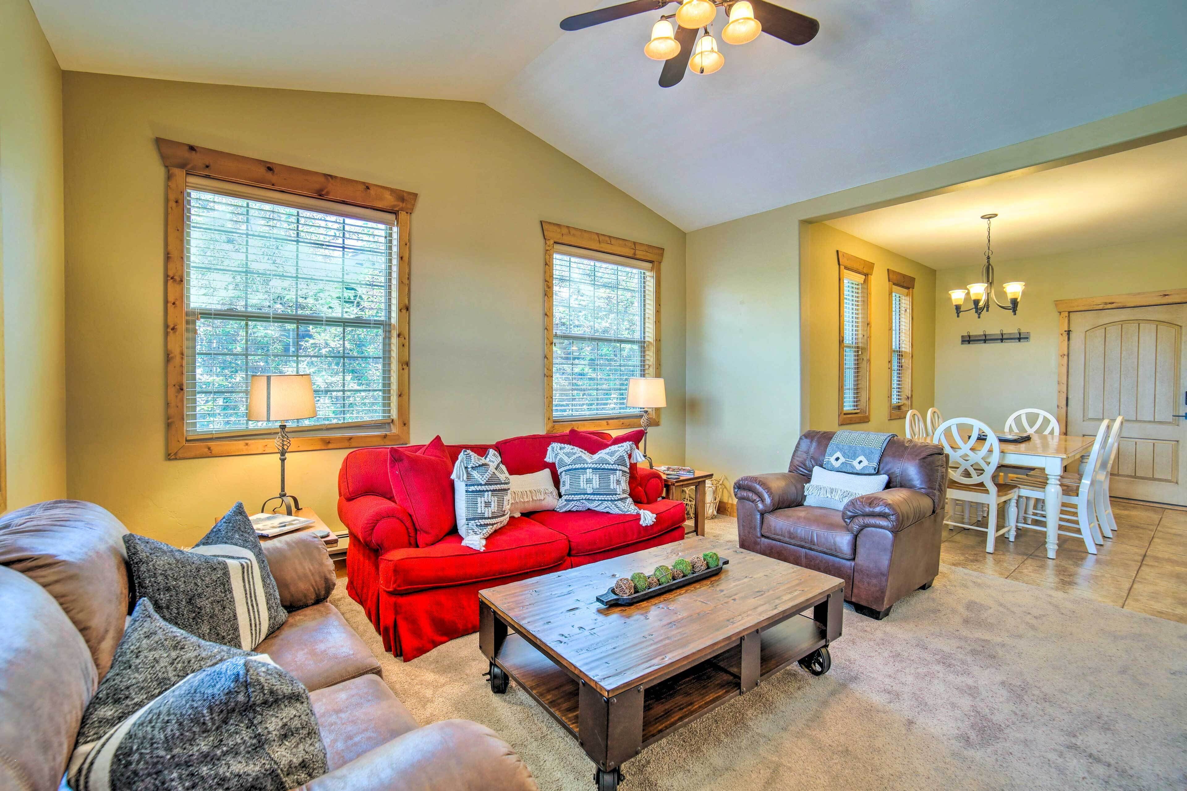 Cozy Driggs Condo ~ 40 Mi To Grand Teton Np! - ドリッグス, ID