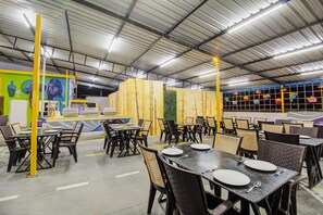 Café da manhã, almoço e jantar