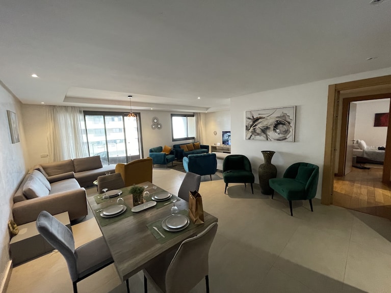 Luxury Flat Front Beach - Casablanca