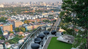 Vista para a cidade desde o alojamento