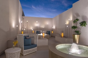 Salas para tratamentos a dois, banho turco/hammam, tratamentos corporais
