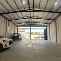 Estacionamento para trailer ou caminhão